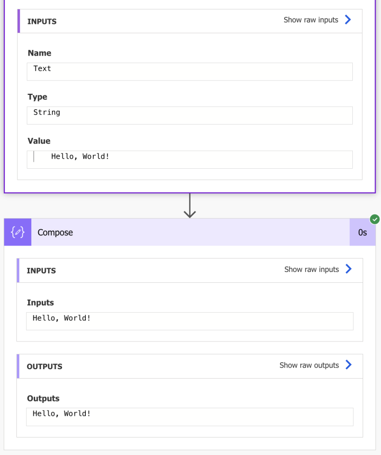 Using Trim function in Power Automate